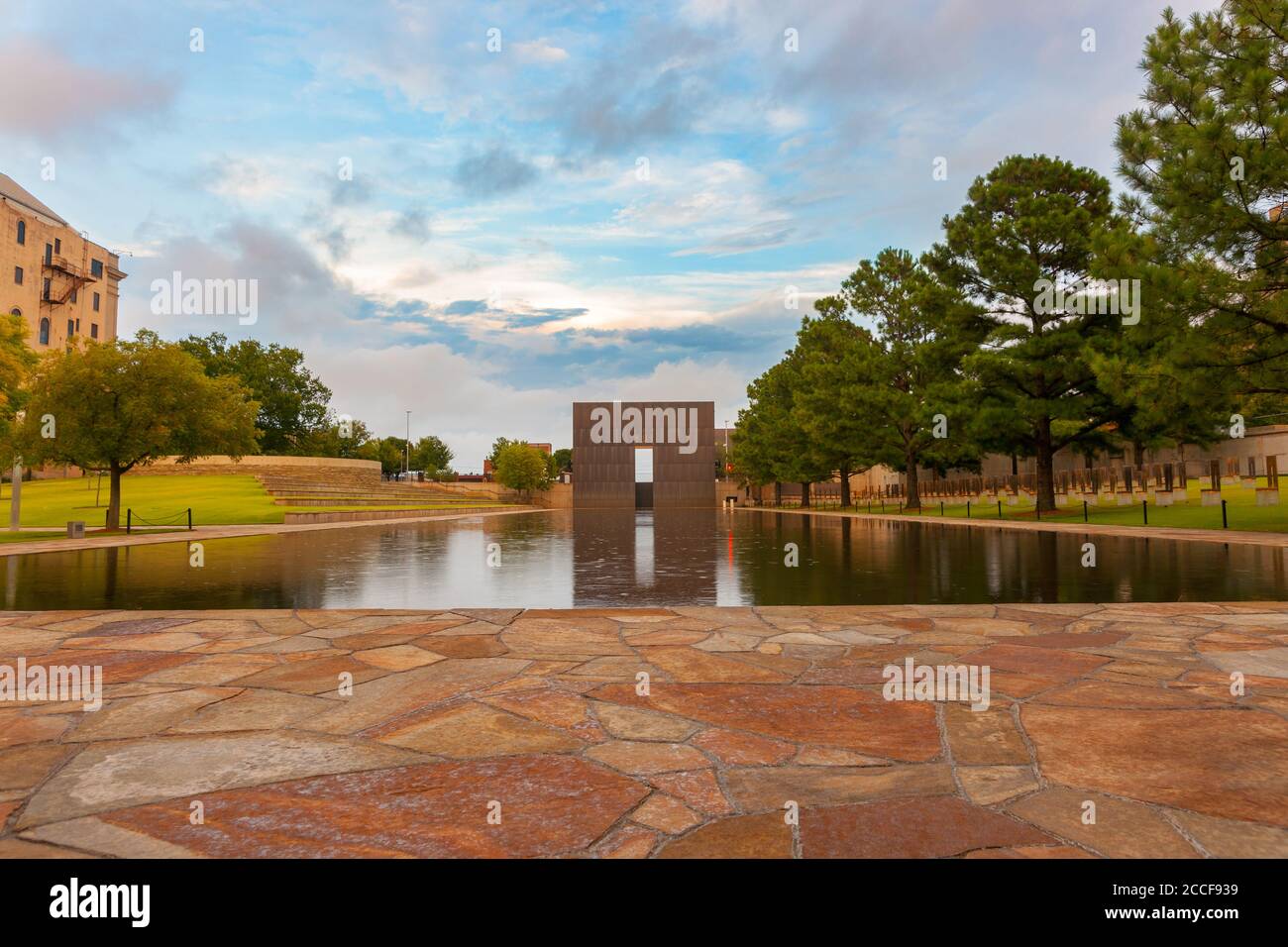 Oklahoma National Memorial and Museum located in downtown Oklahoma City ...