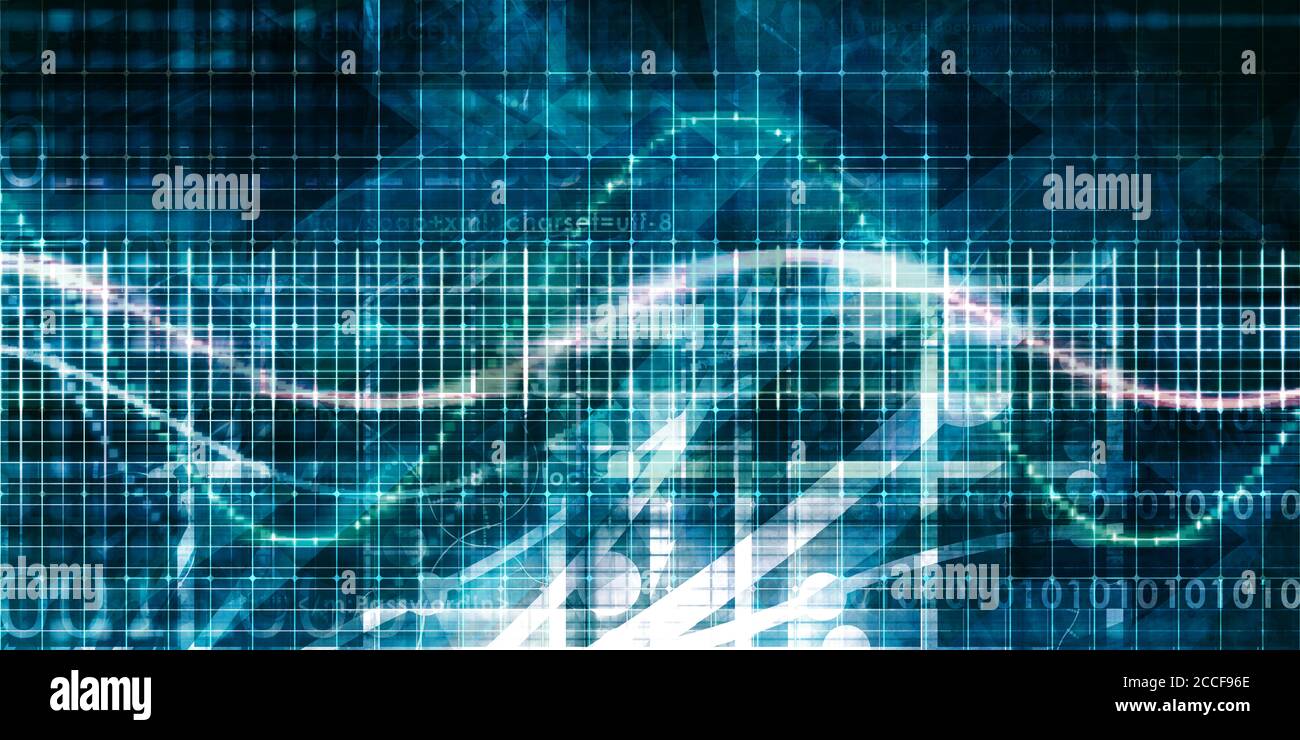 Biotechnology of the Future Abstract as Art Stock Photo - Alamy