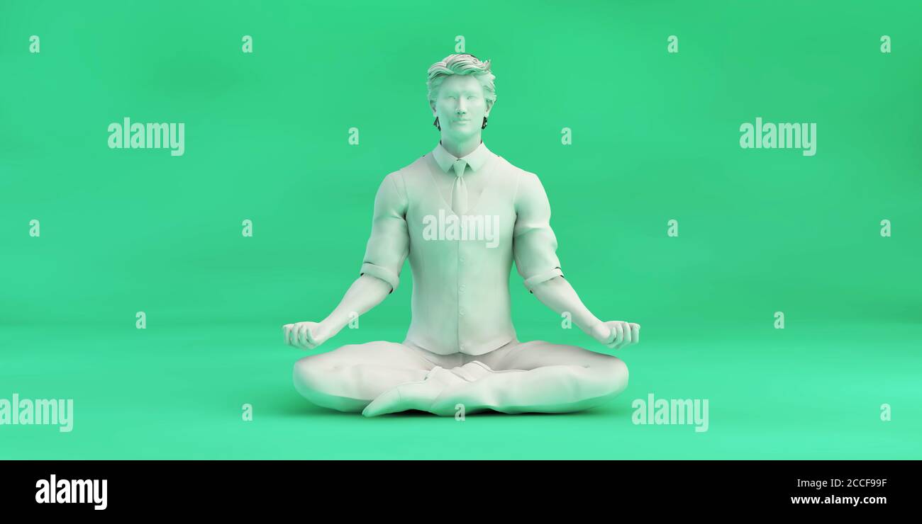 Ignoring Distractions and Shut Out Distraction Concept Art Stock Photo ...