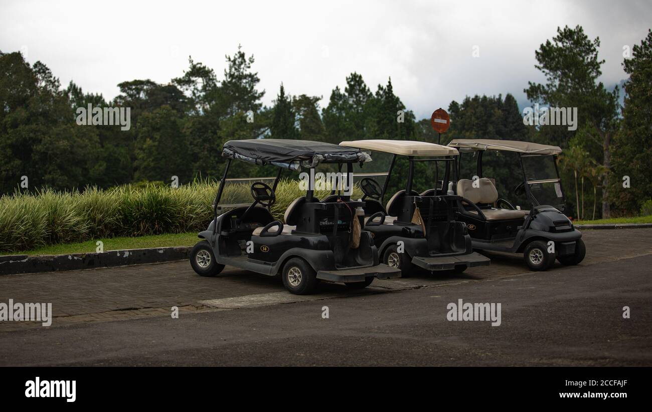 Golfing golf carts sport hi-res stock photography and images - Alamy