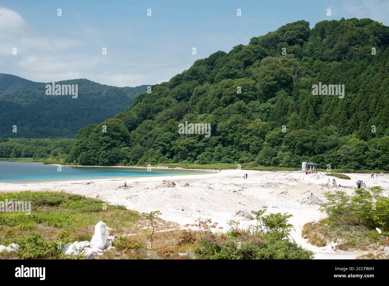 Aomori, Japan - Osorezan Bodaiji Temple in Mutsu, Aomori, Japan ...