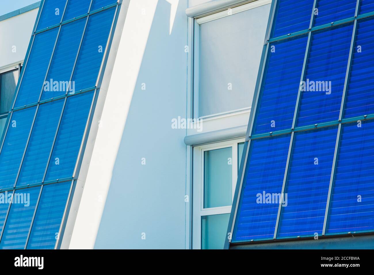 Germany, solar energy, solar roof, photovoltaic, residential building ...
