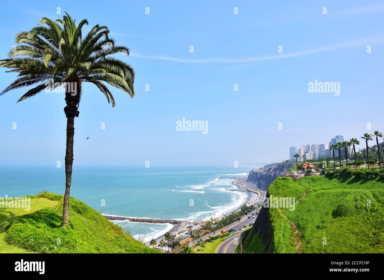 Scenic view in Lima, Peru Stock Photo - Alamy