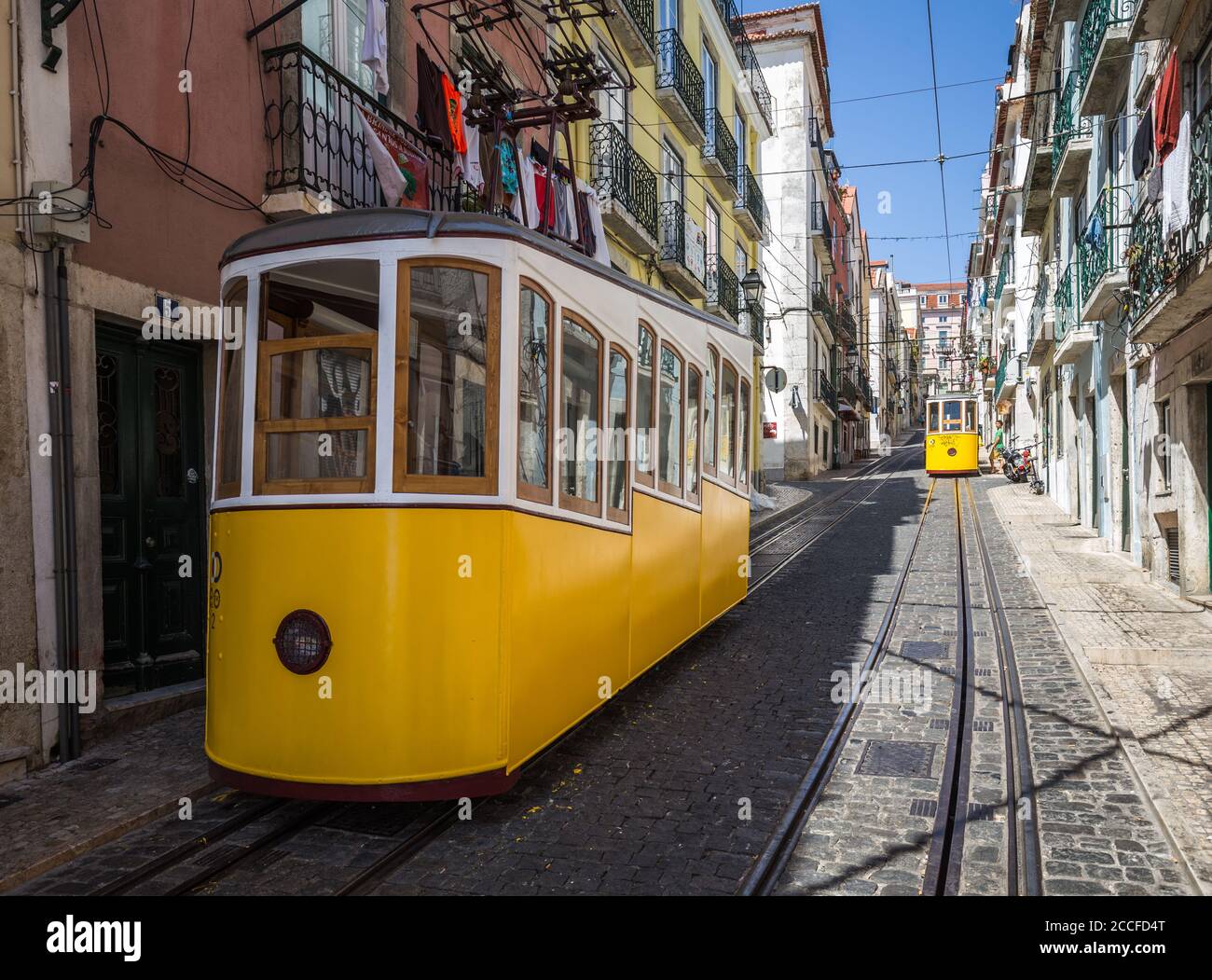 Portugal, Lisbon, tram Stock Photo - Alamy