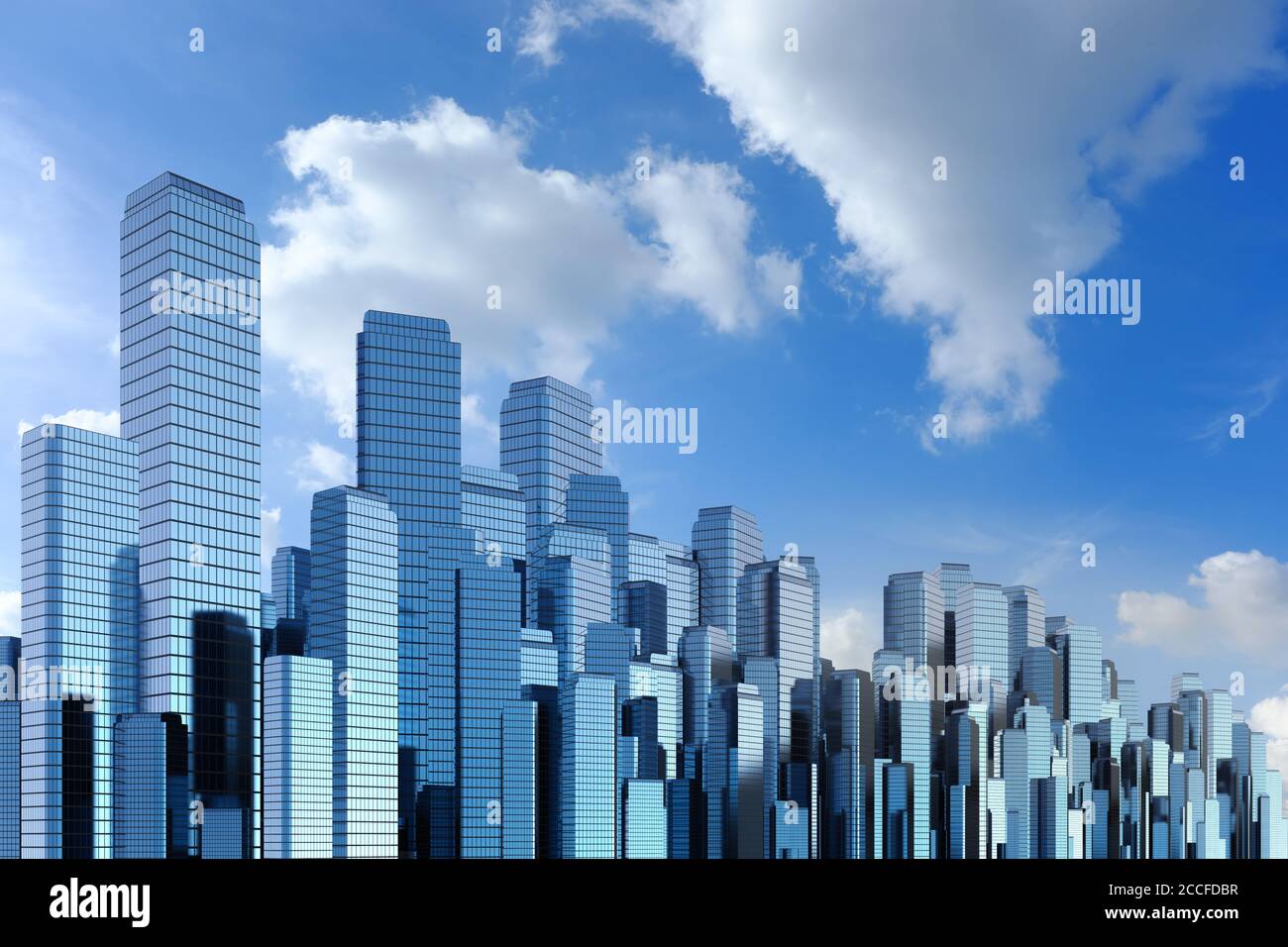 Blue Sky Buildings