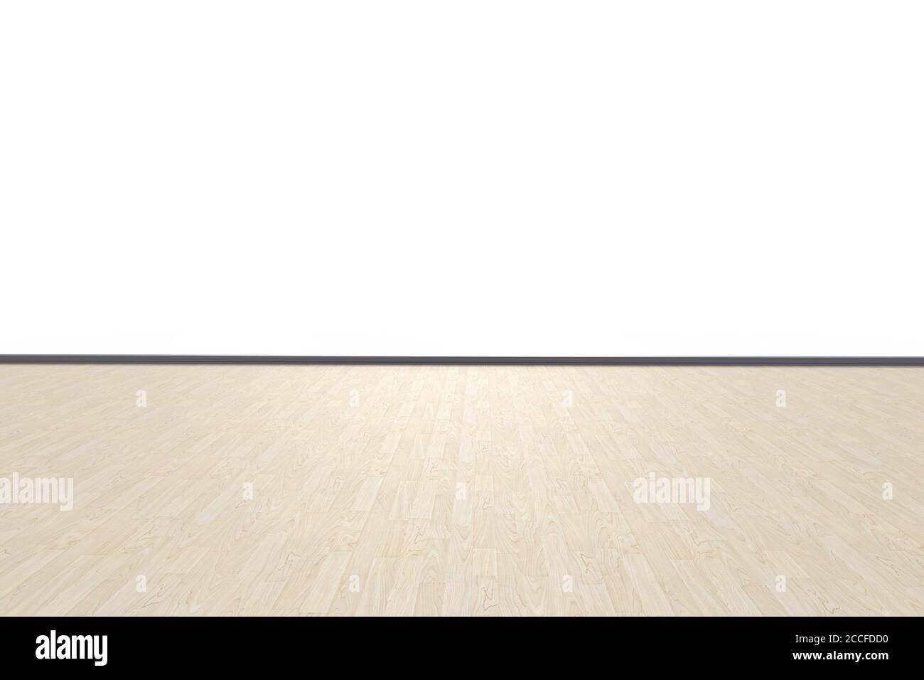 3d rendering empty floor isolated on white Stock Photo - Alamy