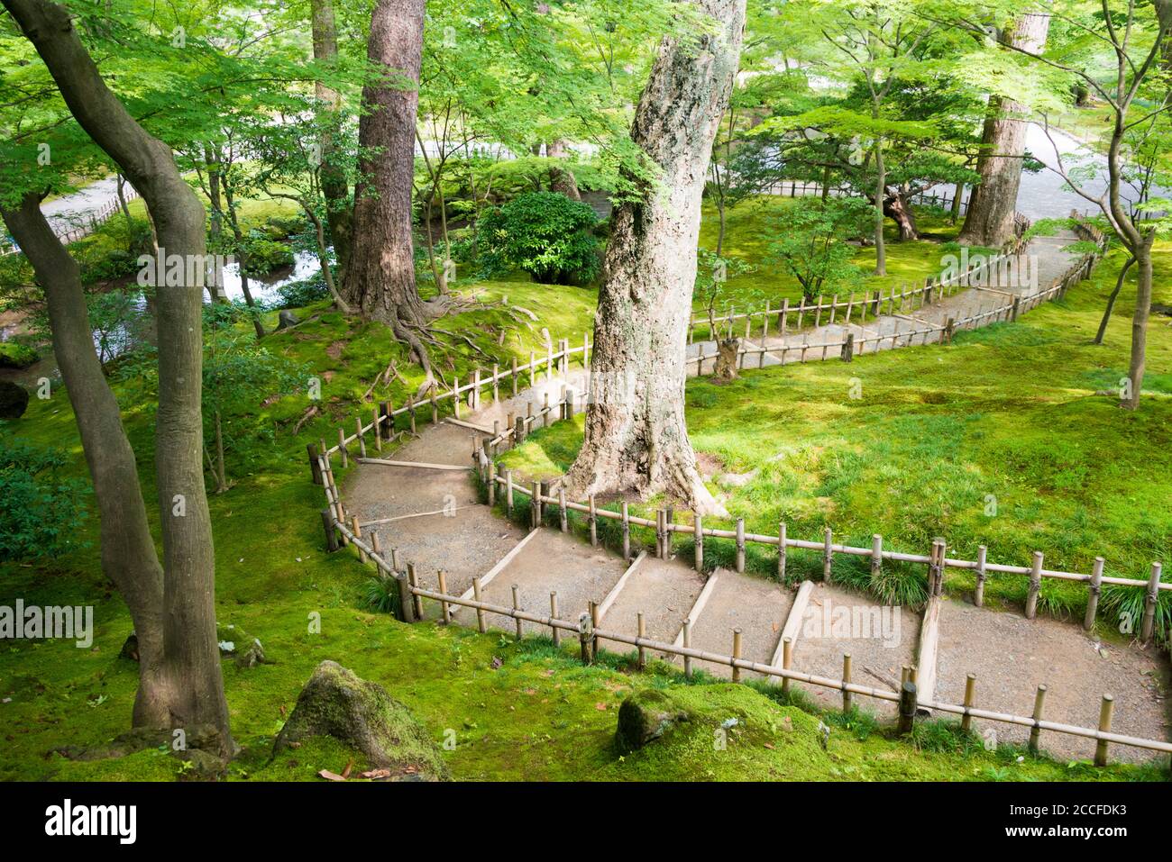 Kanazawa, Japan - Kenrokuen Garden in Kanazawa, Ishikawa, Japan ...