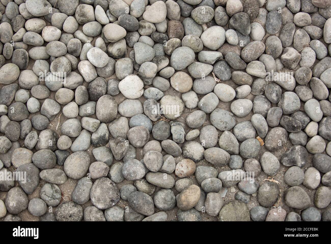 Natural view of stone paving stones. Bali. Indonesia Stock Photo - Alamy