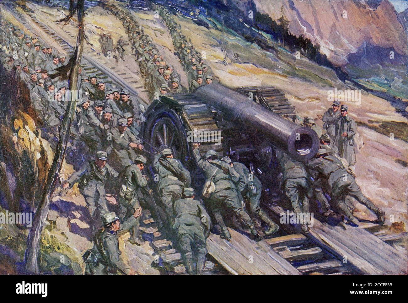 Field artillery ww1 hi-res stock photography and images - Alamy
