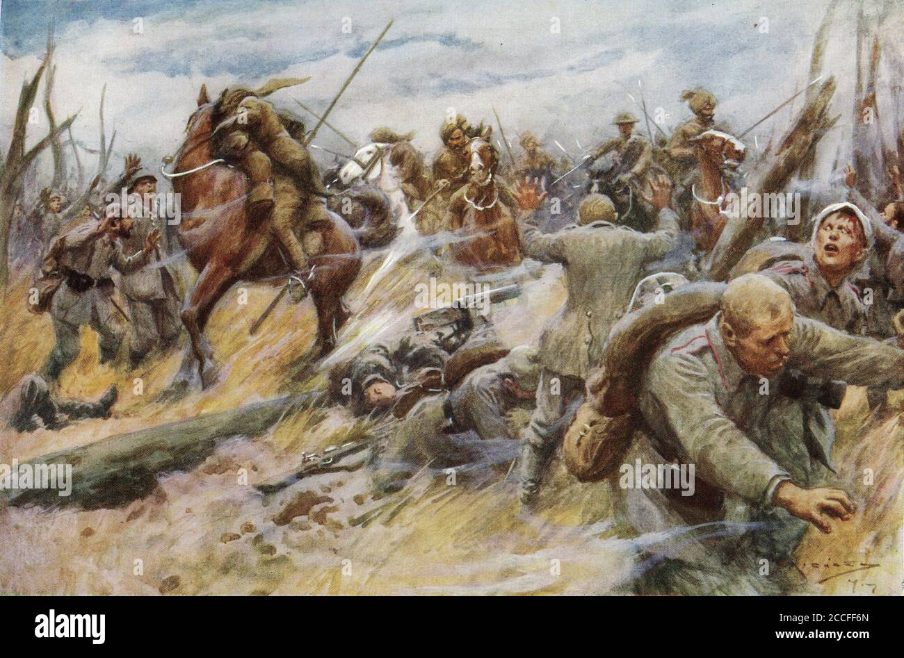 Ww1 war horse illustration hi-res stock photography and images - Alamy