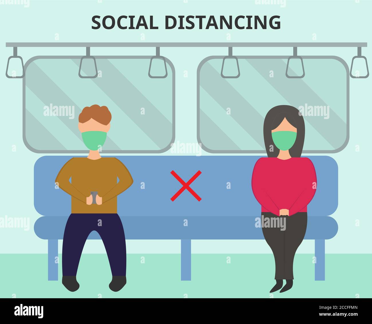 Avoiding contamination Stock Vector Images - Alamy