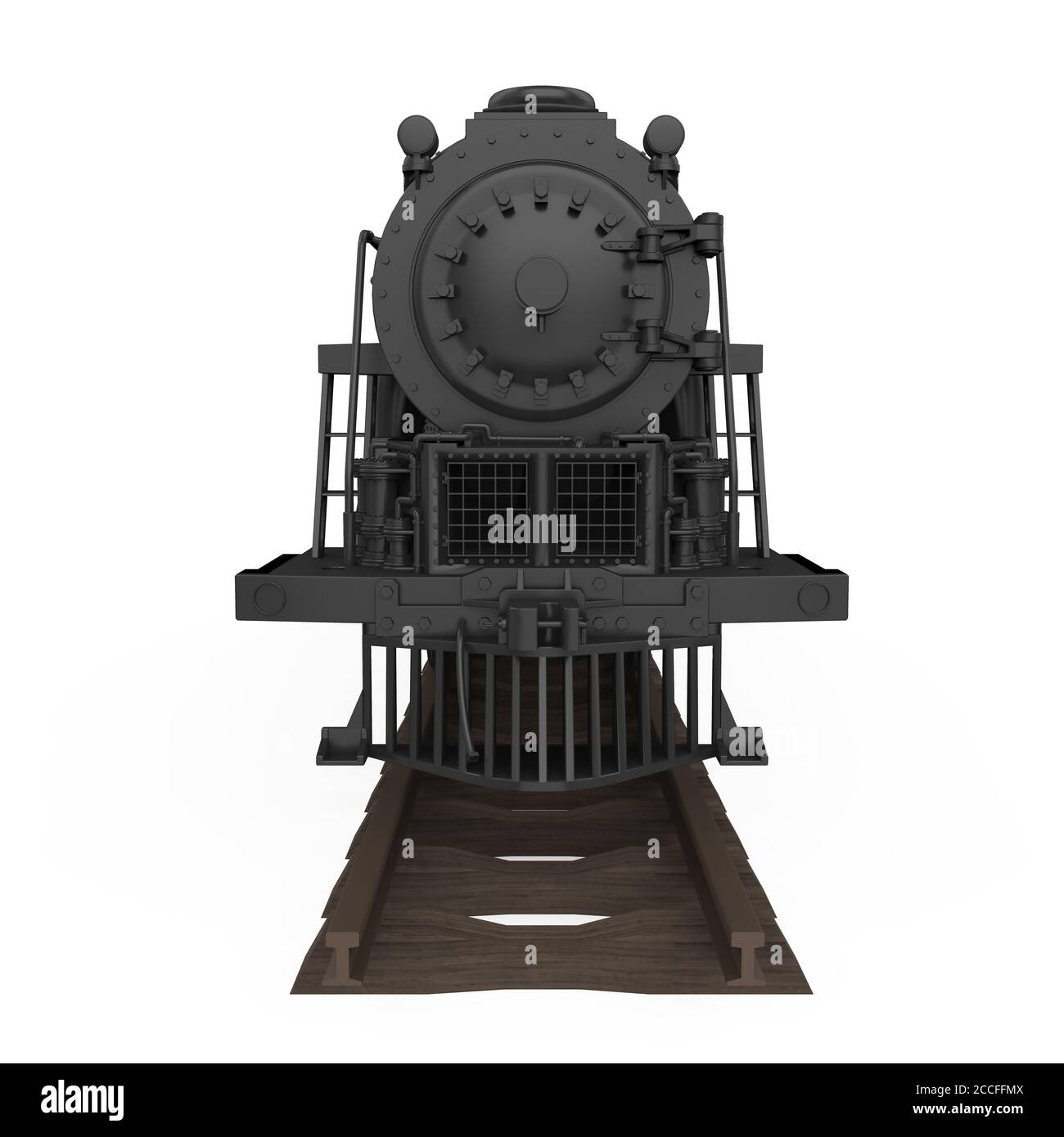 Railway transport steam locomotive Cut Out Stock Images & Pictures - Alamy