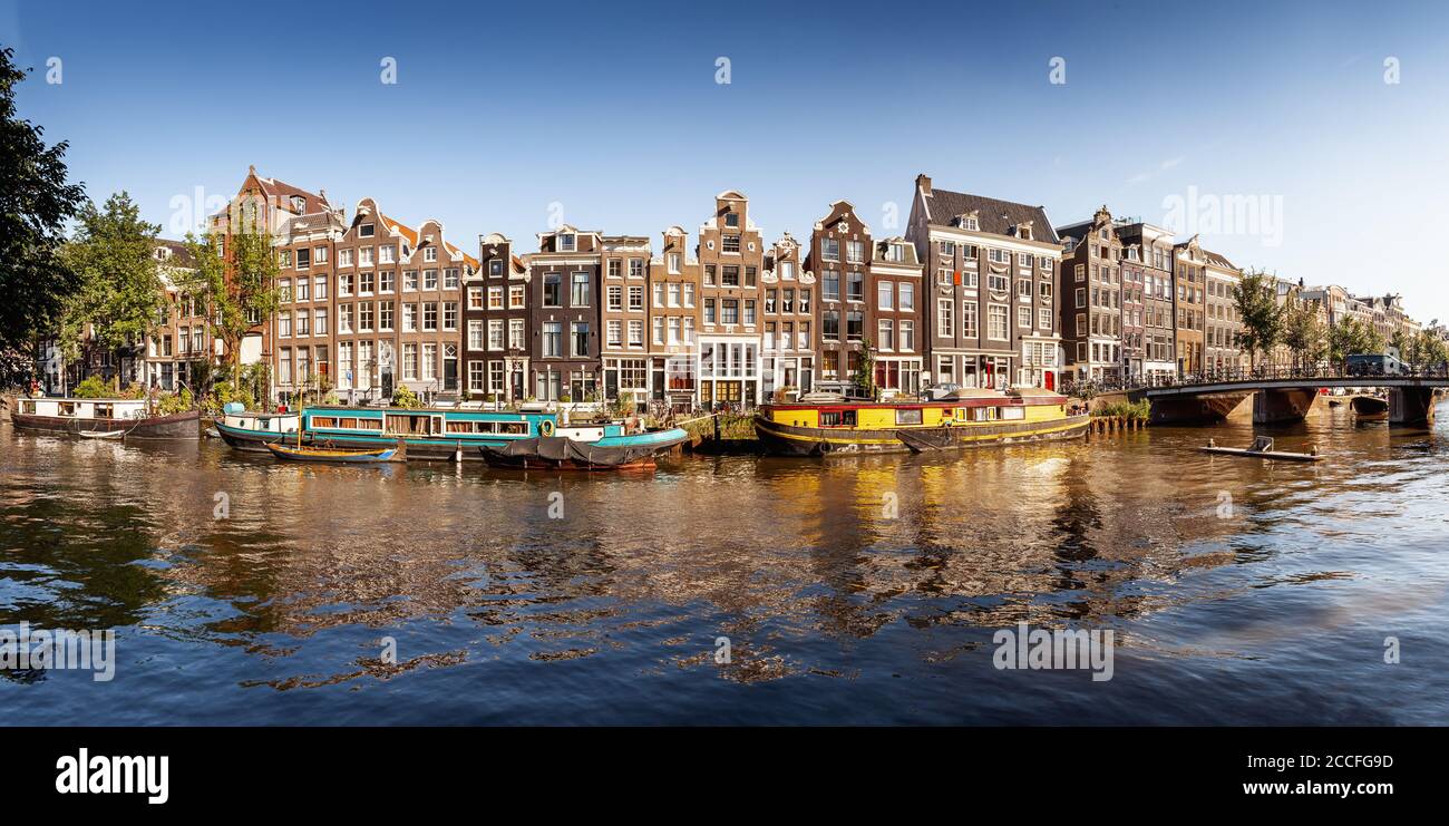 Amsterdam panorama hi-res stock photography and images - Alamy