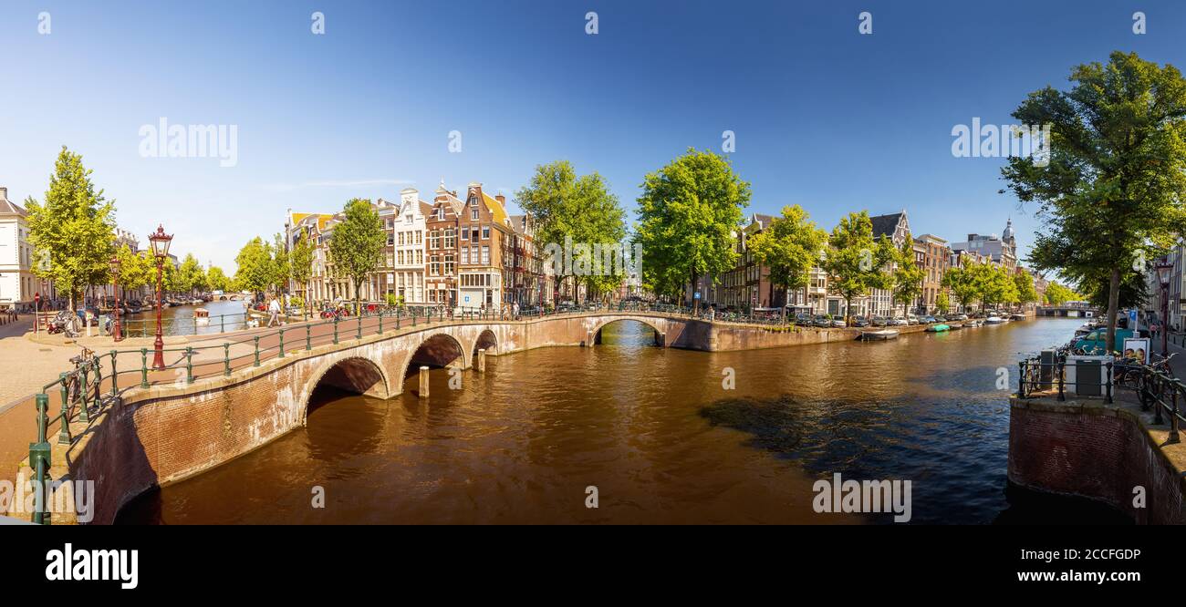 Amsterdam panorama hi-res stock photography and images - Alamy