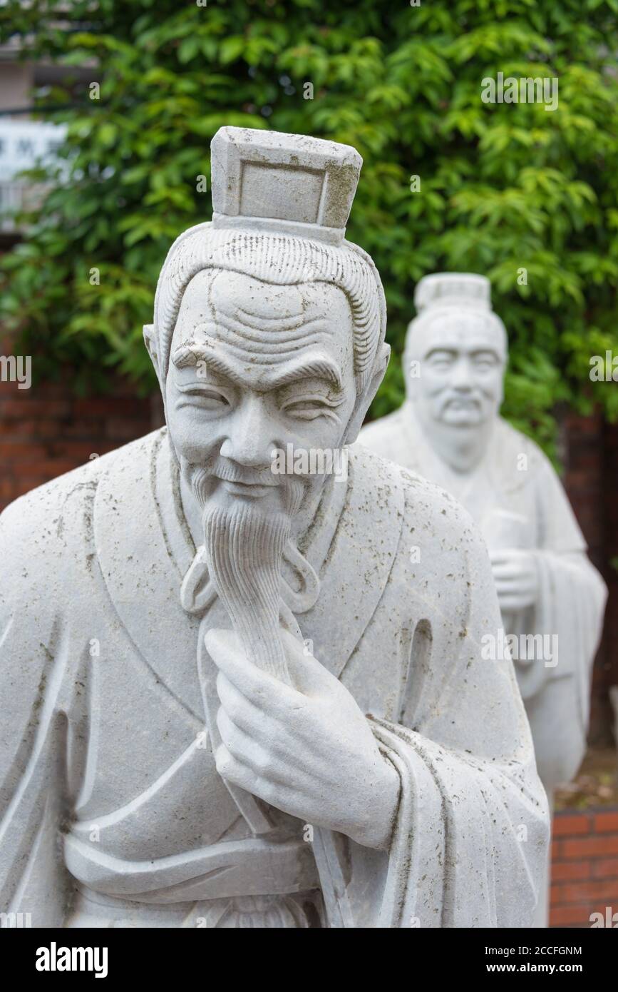 Confucius statue japan hi-res stock photography and images - Alamy