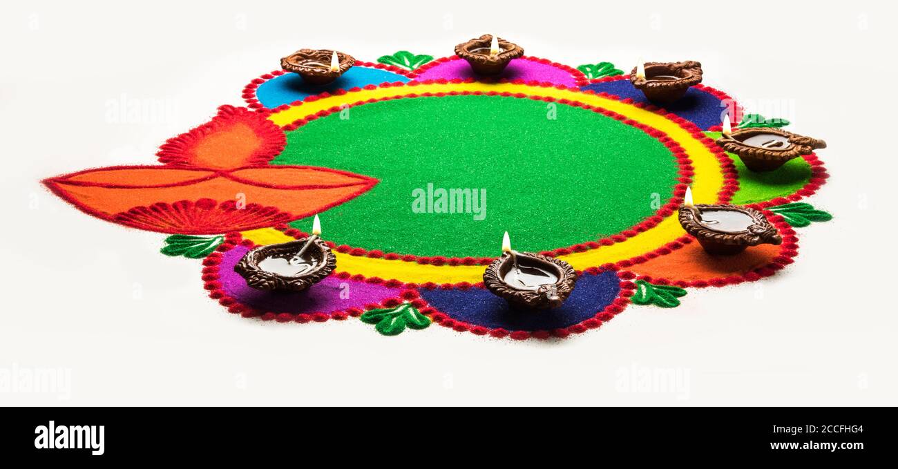 Rangoli Design is an art form made during using powder colours during ...