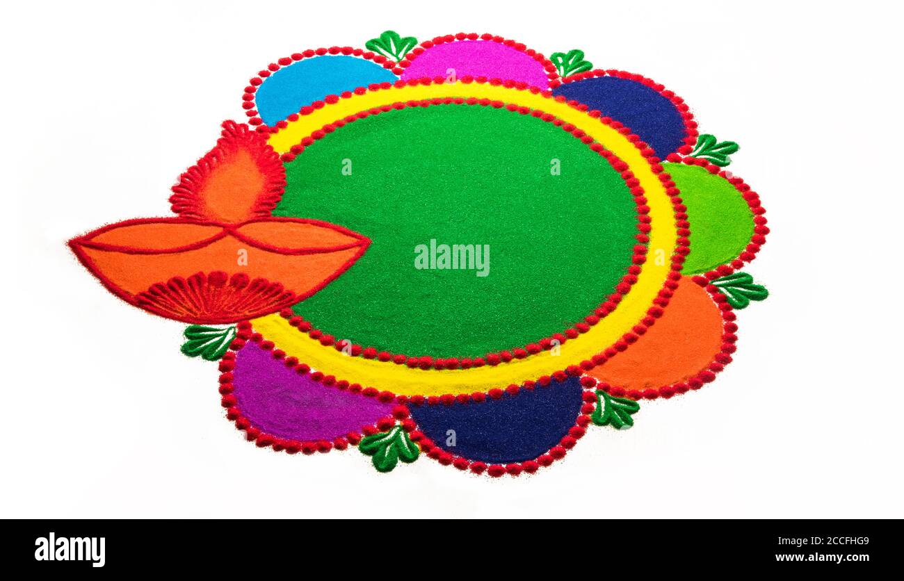 Rangoli Design is an art form made during using powder colours during ...