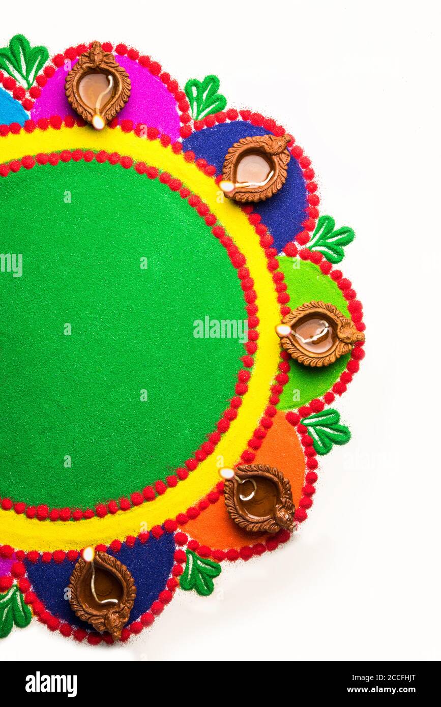 Rangoli Design is an art form made during using powder colours during ...