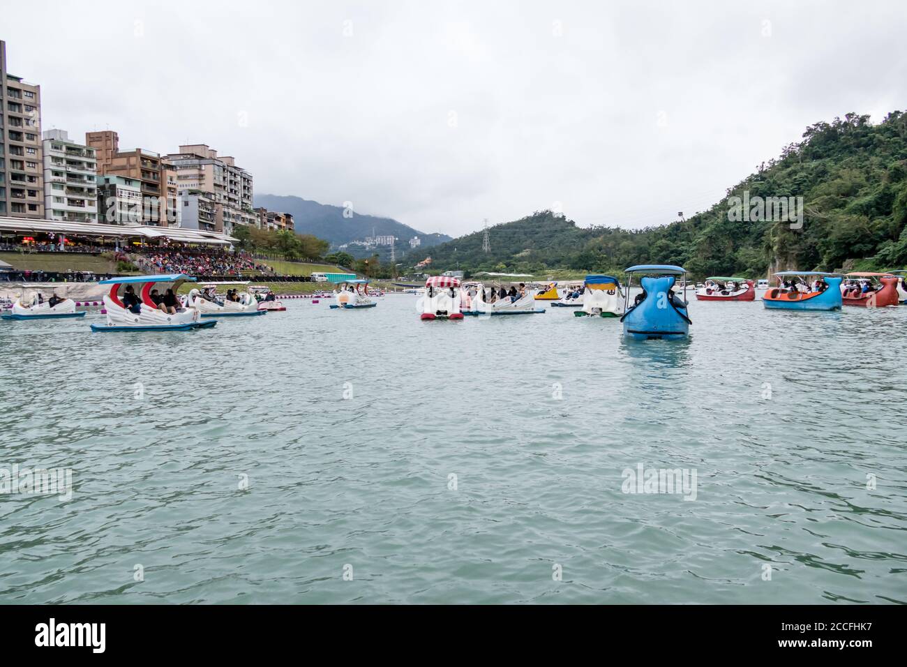 NEW TAIPEI CITY, TAIWAN - JANUARY 31, 2017 - Unidentified people ...