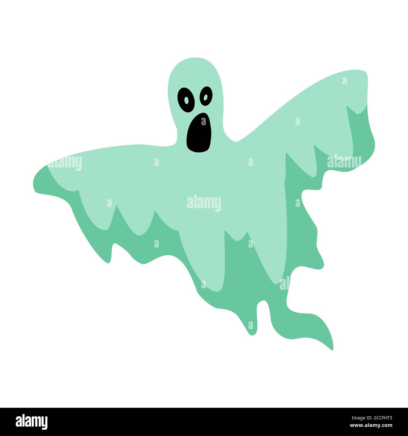Screaming ghost Cut Out Stock Images & Pictures - Alamy