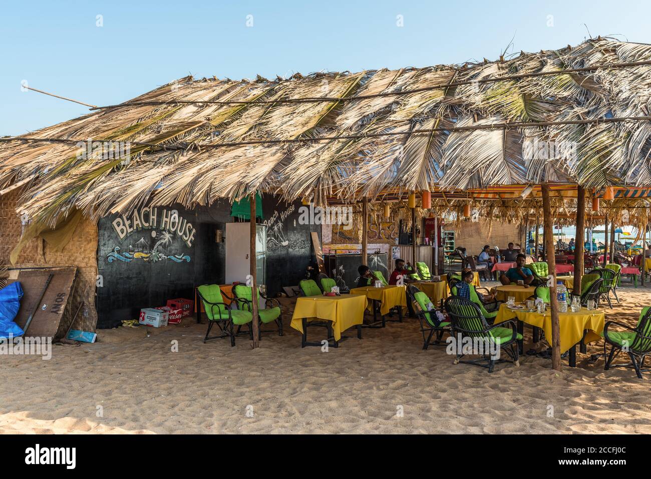 Candolim, North Goa, India - November 23, 2019: Exterior of the Beach ...