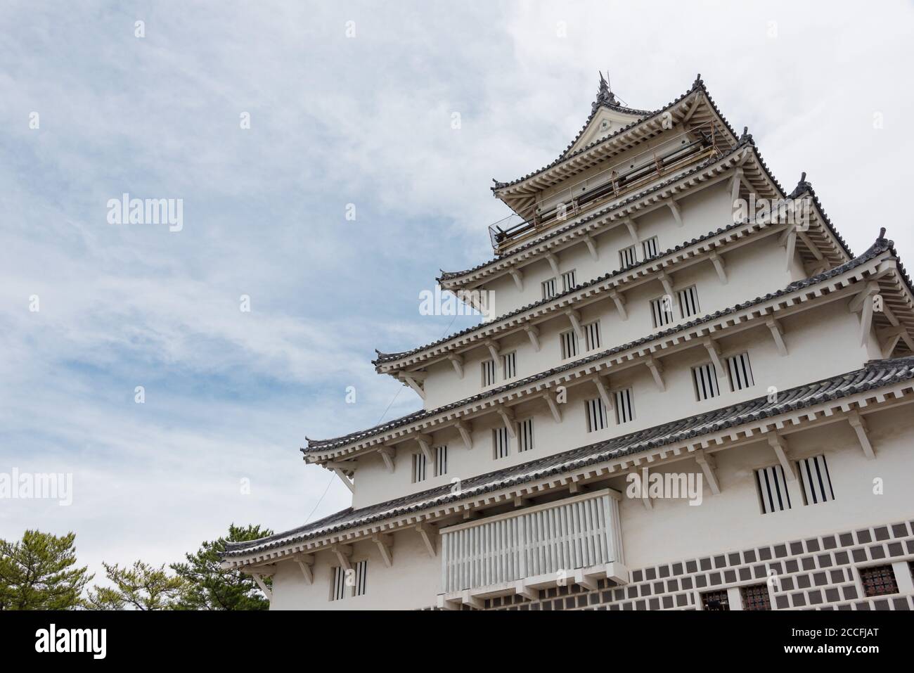 Nagasaki, Japan - Shimabara castle in Shimabara, Nagasaki, Japan. The ...