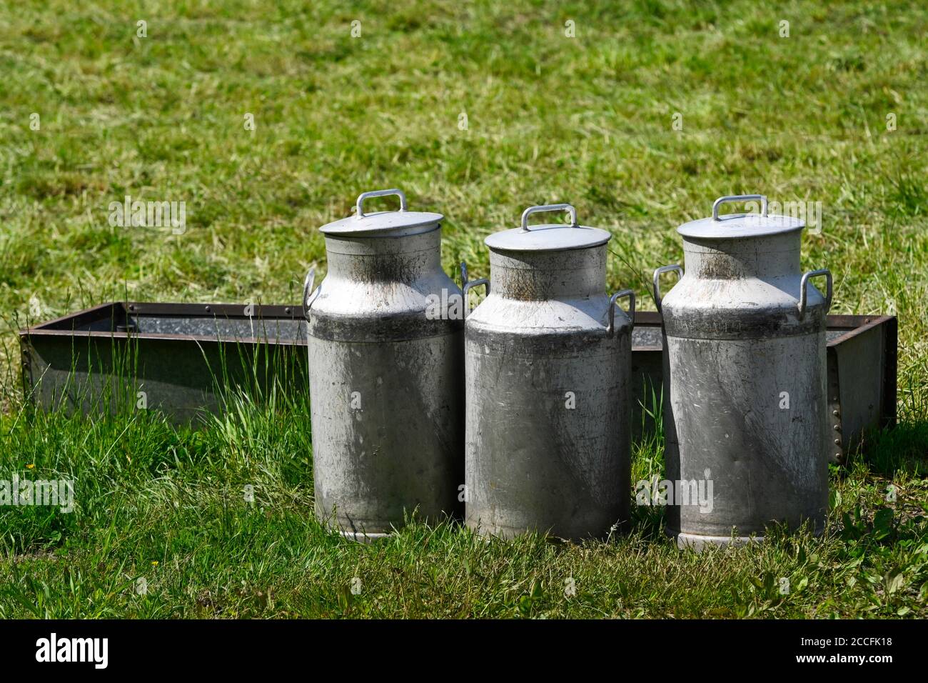 Milk transport container agriculture hi-res stock photography and ...