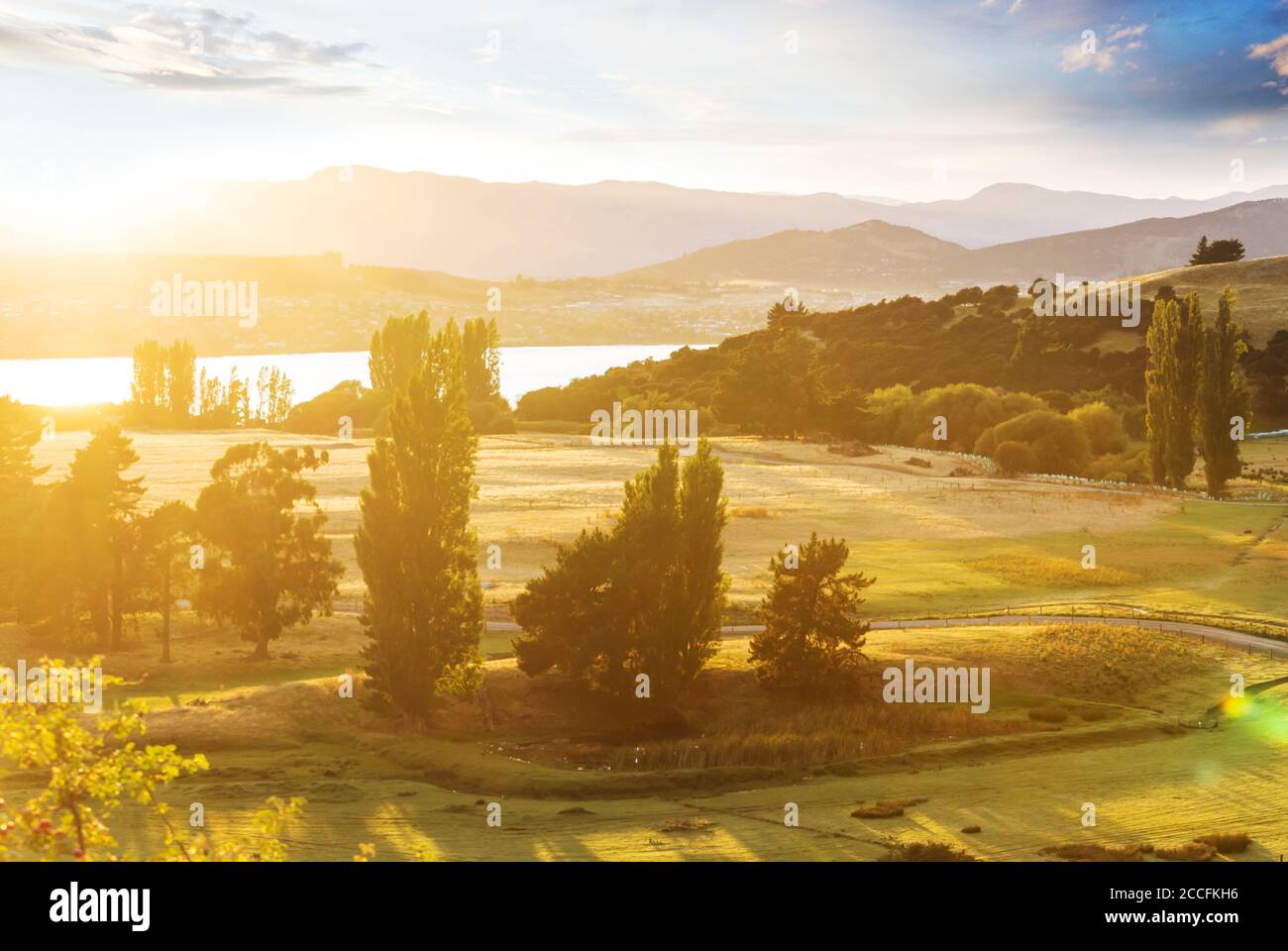Rural landscape new zealand hi-res stock photography and images - Alamy
