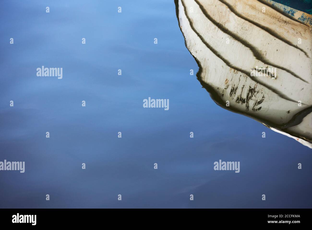 Water, reflection, boat Stock Photo - Alamy