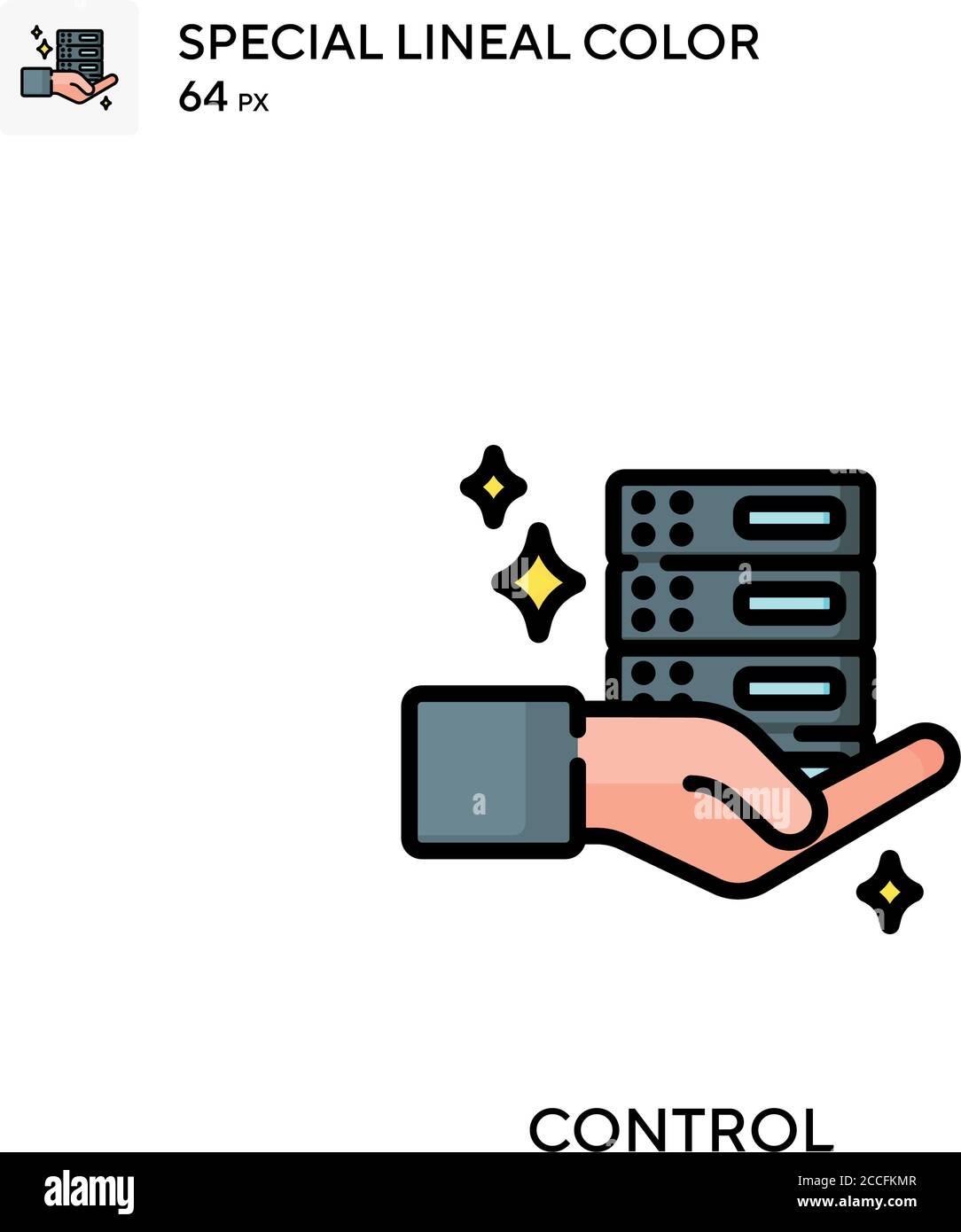 Operator control room Stock Vector Images - Alamy