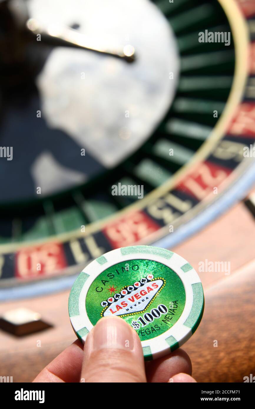 Roulette wheel spinning hi-res stock photography and images - Alamy