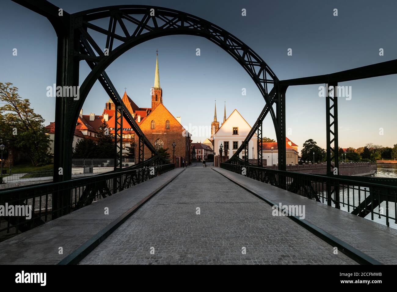 Europe, Poland, Lower Silesia, Wroclaw - Cathedral Island - Tumski ...