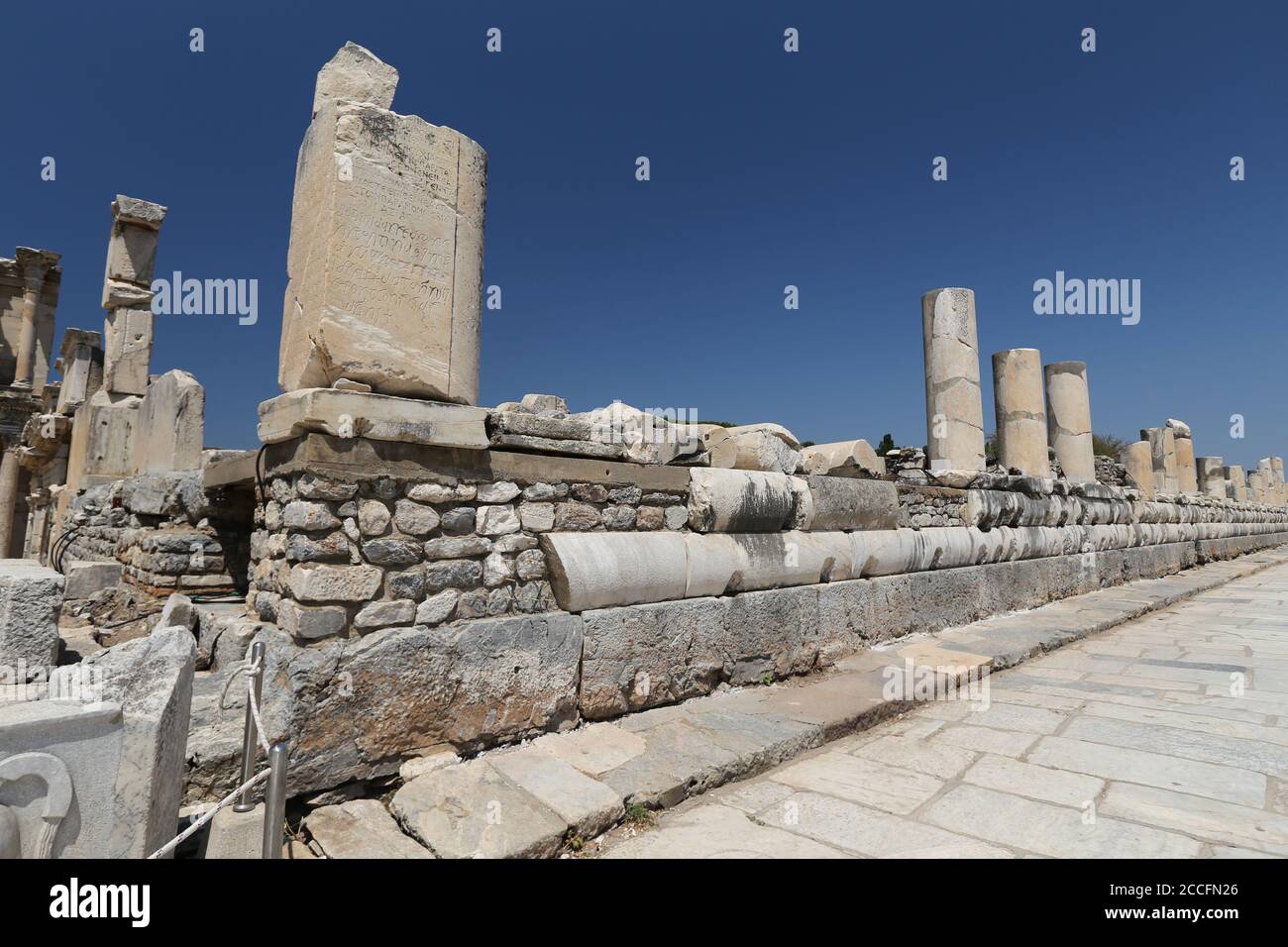 Ephesus Ancient City in Selcuk Town, Izmir City, Turkey Stock Photo - Alamy