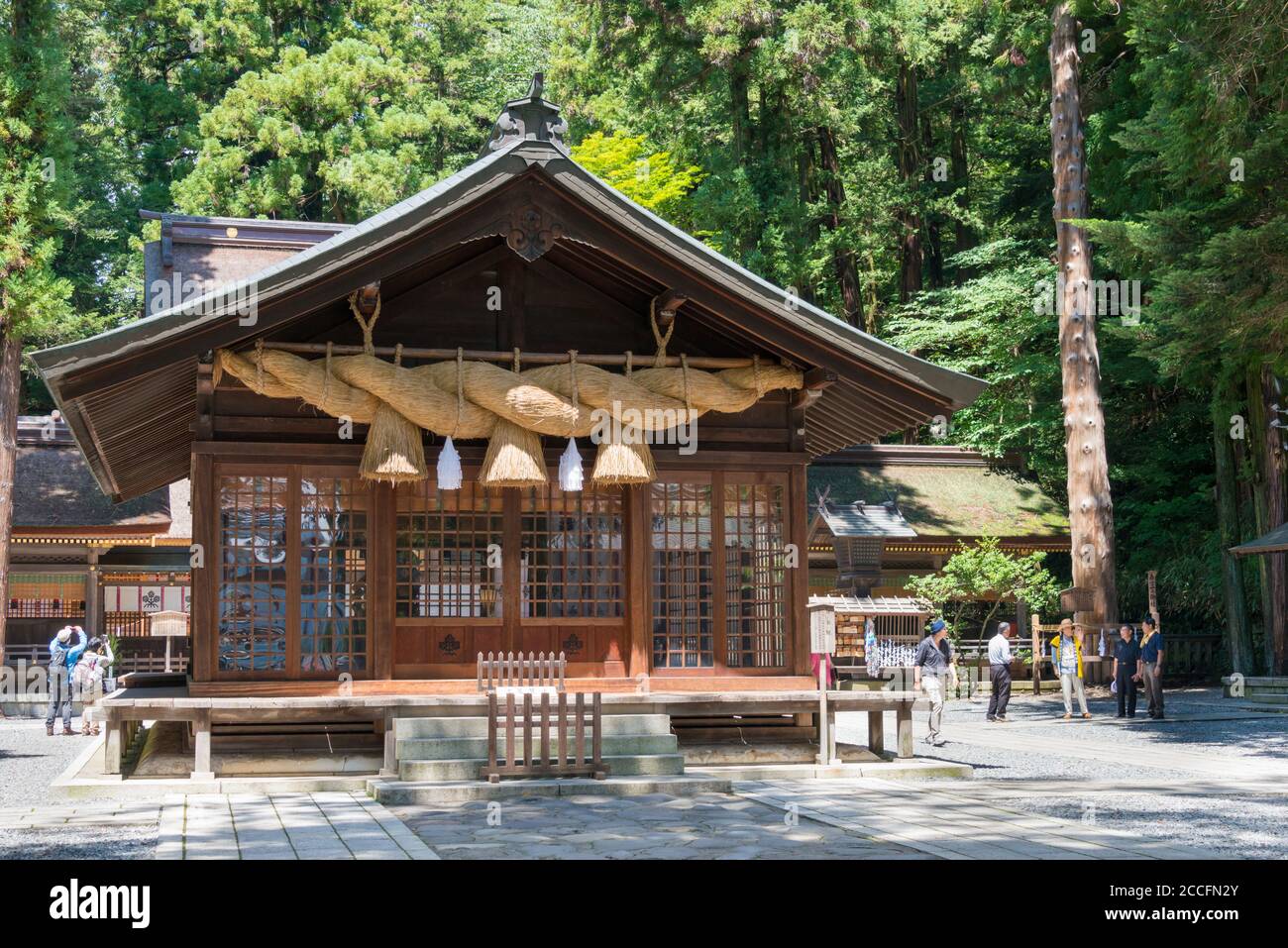 Nagano, Japan - Suwa-taisha (Suwa Grand Shrine) Shimosha Harumiya in ...
