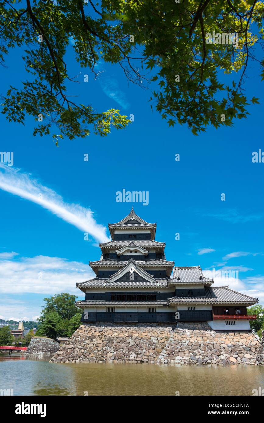 Nagano, Japan - Matsumoto Castle in Matsumoto, Nagano Prefecture, Japan. It is National ...