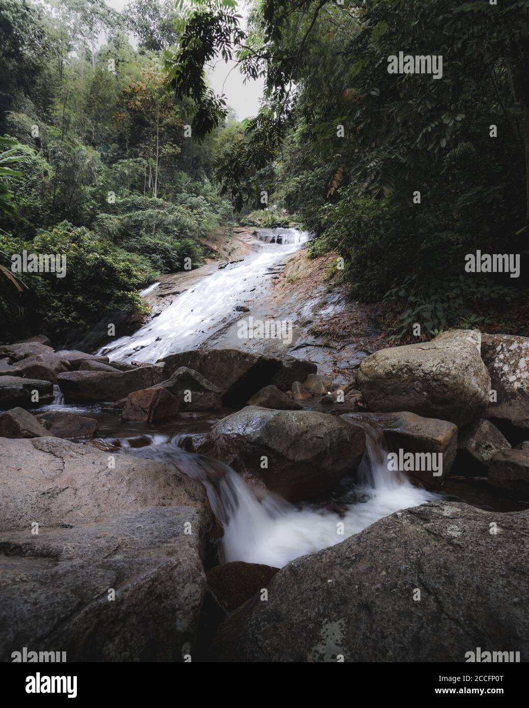 Scenic View at Gabai Waterfall Malaysia Stock Photo - Alamy
