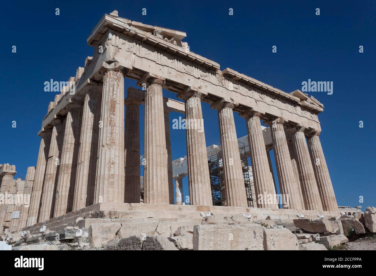 The Parthenon is a monument of ancient architecture, an ancient Greek ...