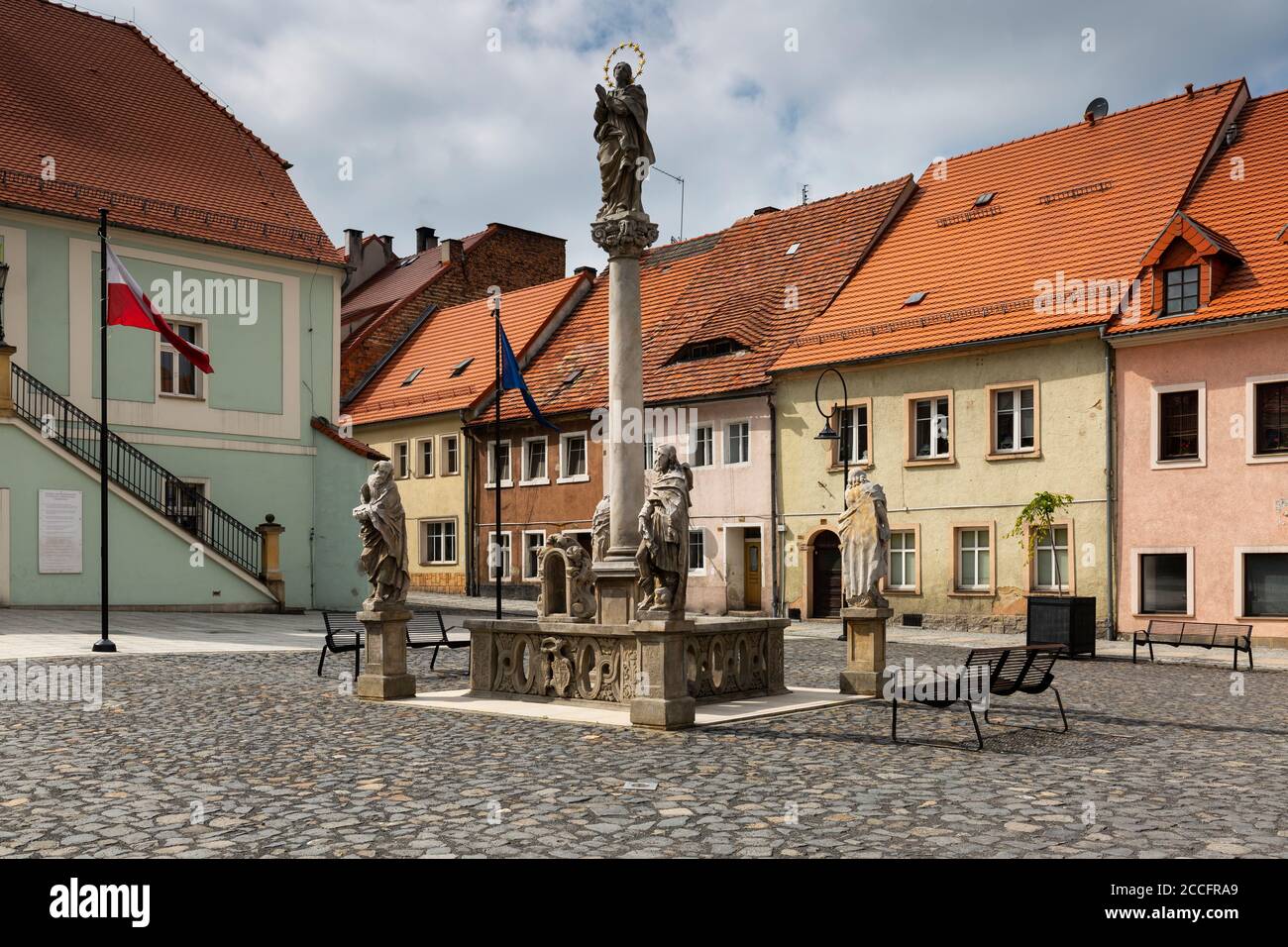 Europe, Poland, Lower Silesia, Lubomierz / Liebenthal Stock Photo - Alamy