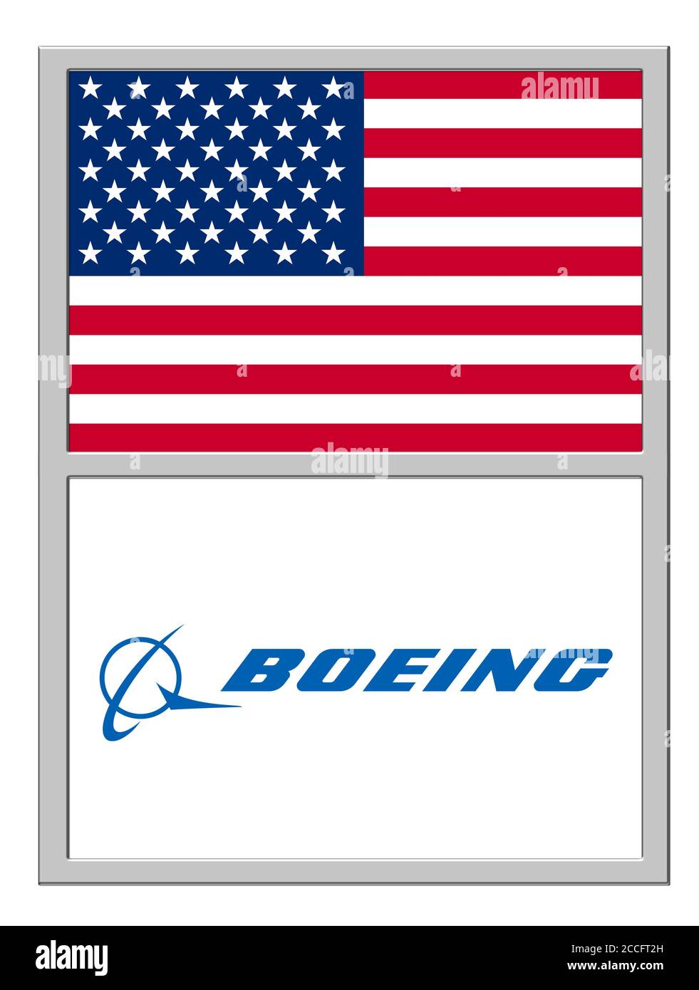 Boeing icon logo hi-res stock photography and images - Alamy