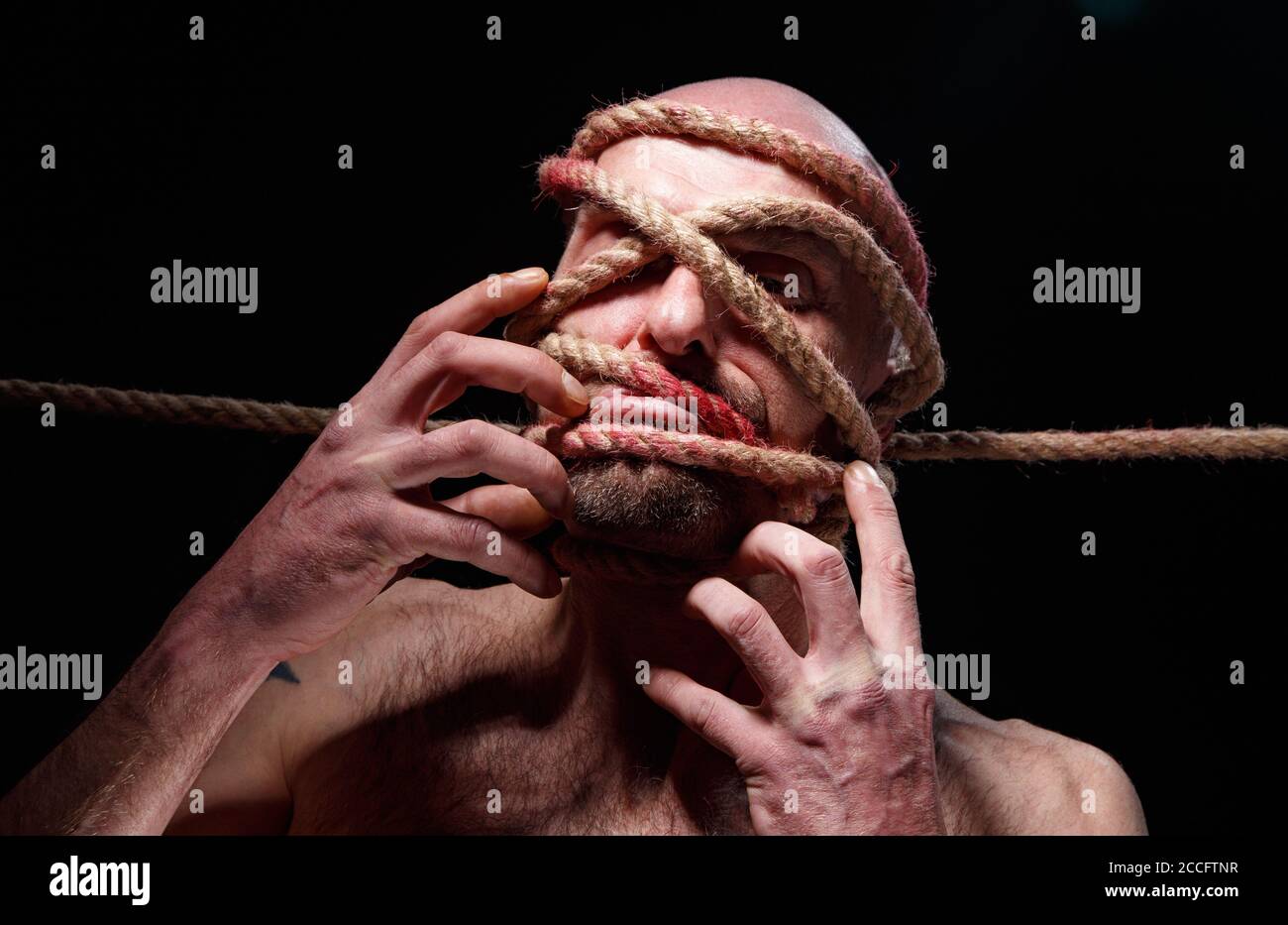 Tear face hi-res stock photography and images - Alamy