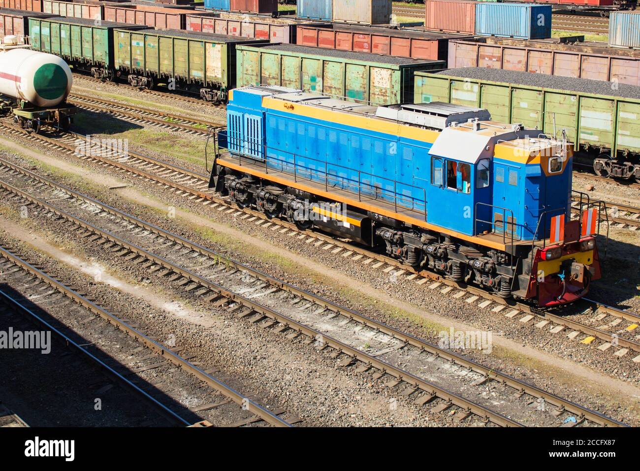 Goods Train Tanks High Resolution Stock Photography and Images - Alamy