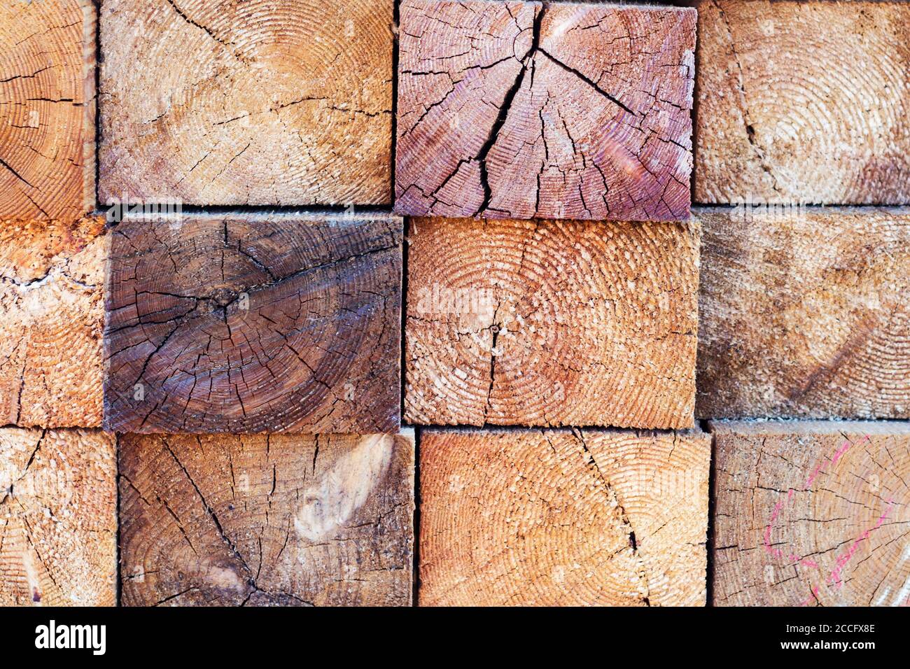 wooden planks on a construction site Stock Photo - Alamy