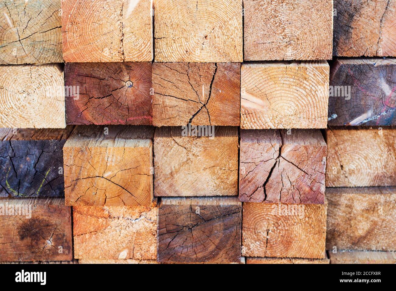 wooden planks on a construction site Stock Photo - Alamy