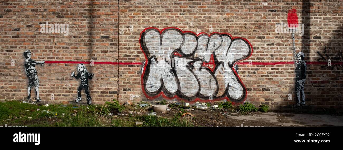 Liverpool Street Art Graffiti Stock Photo - Alamy