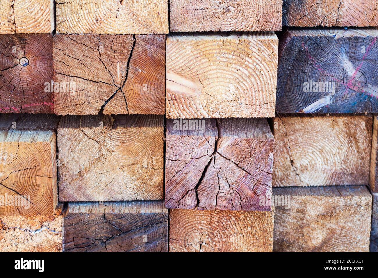 wooden planks on a construction site Stock Photo - Alamy