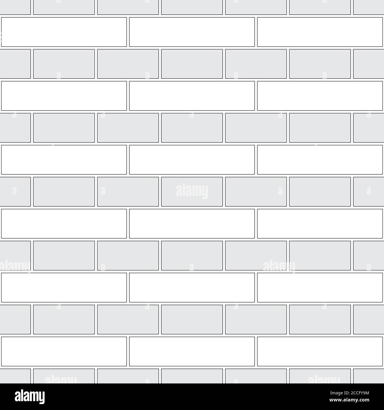 Brickwork texture seamless pattern. Decorative appearance of English ...