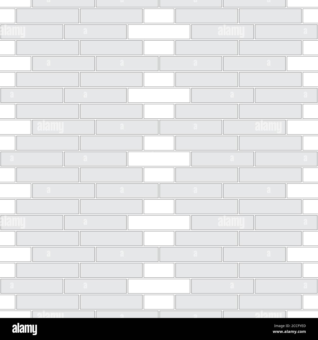 Brickwork texture seamless pattern. Decorative appearance of Flemish ...