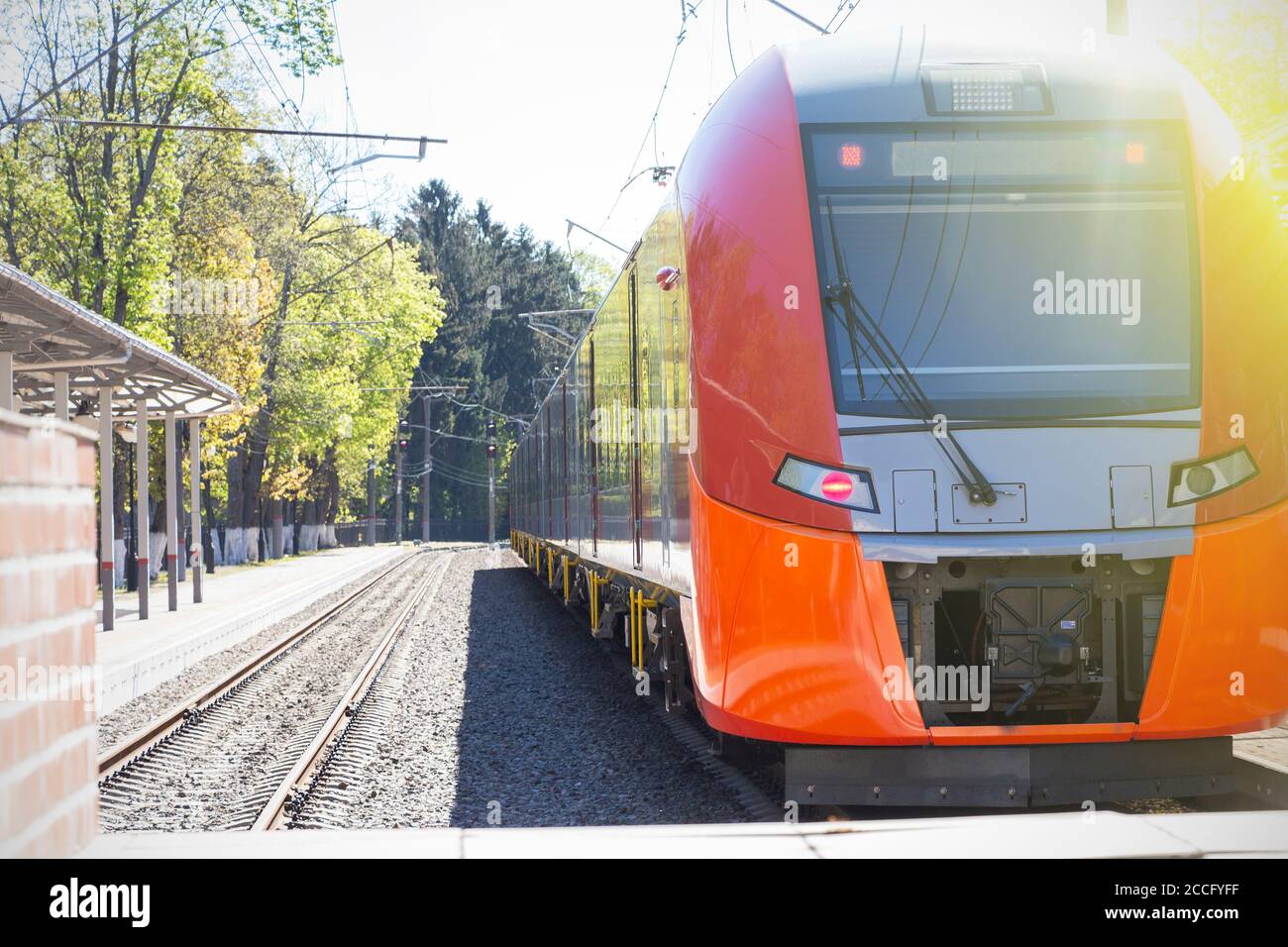 Modern electric train hi-res stock photography and images - Alamy
