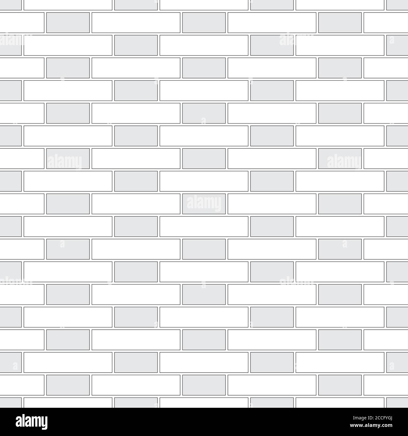 Brickwork texture seamless pattern. Decorative appearance of Flemish ...