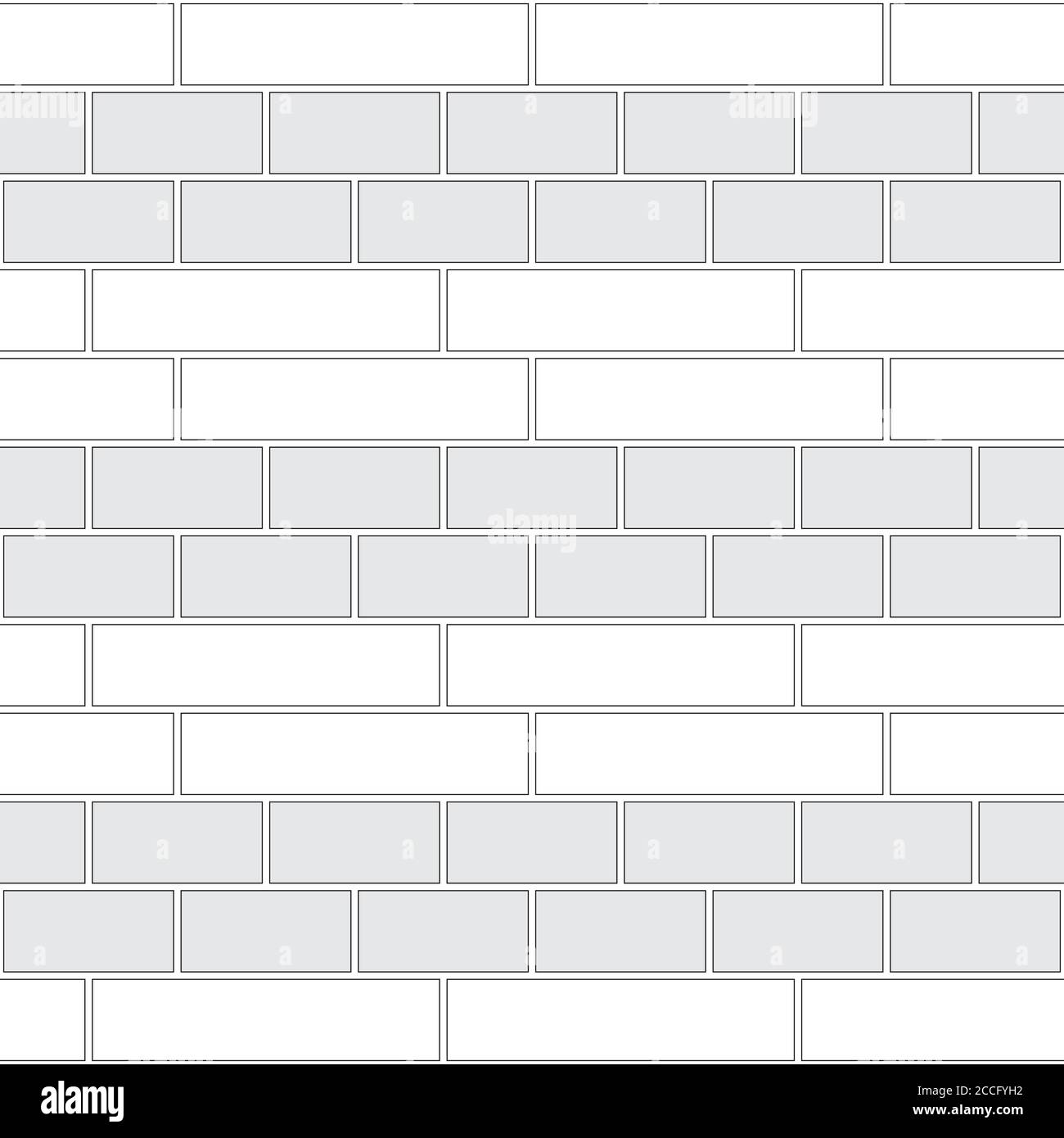 Brickwork texture seamless pattern. Decorative appearance of English ...
